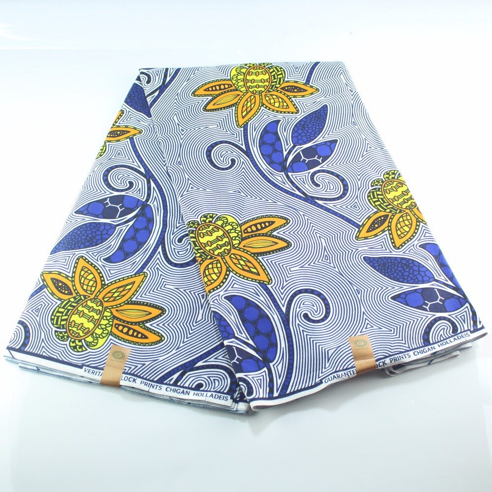 Dashiki African Wax Fancy pattern Real Fabric – Vicedeal