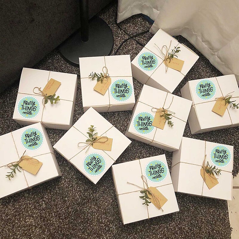 10 Soorten 500Pcs Ronde "Mooie Dingen Binnen" Stic... – Vicedeal