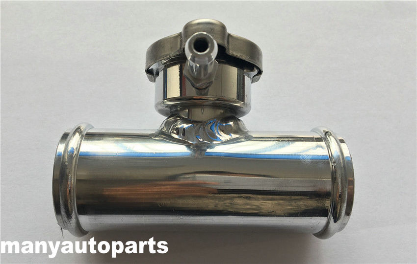 38MM HOSE 1-1/2" + Radiator CAP ALUMINUM IN LINE R... – Grandado