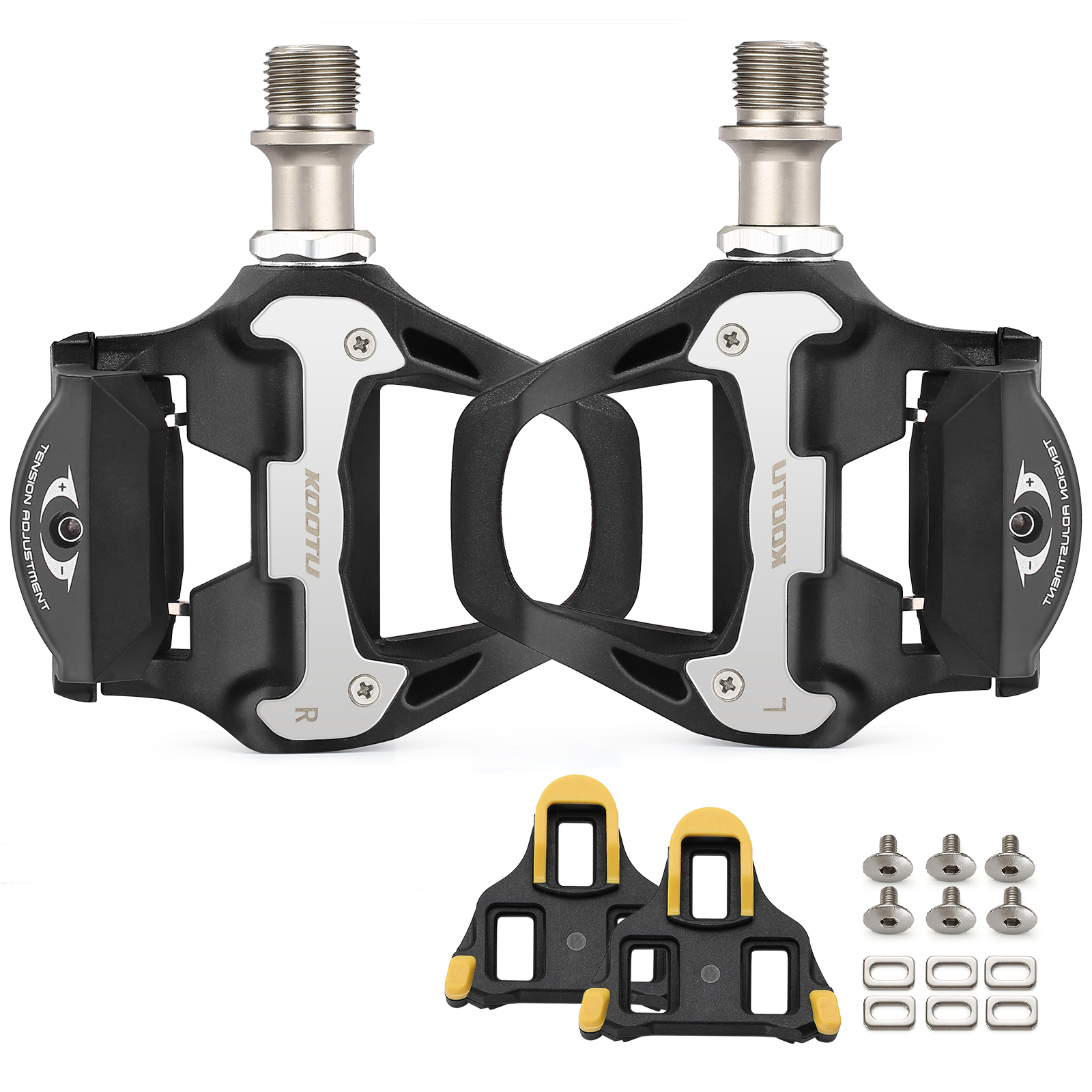 KOOTU Road Bike Clip-On PedalsRoad Bike Self-Locki... – Grandado