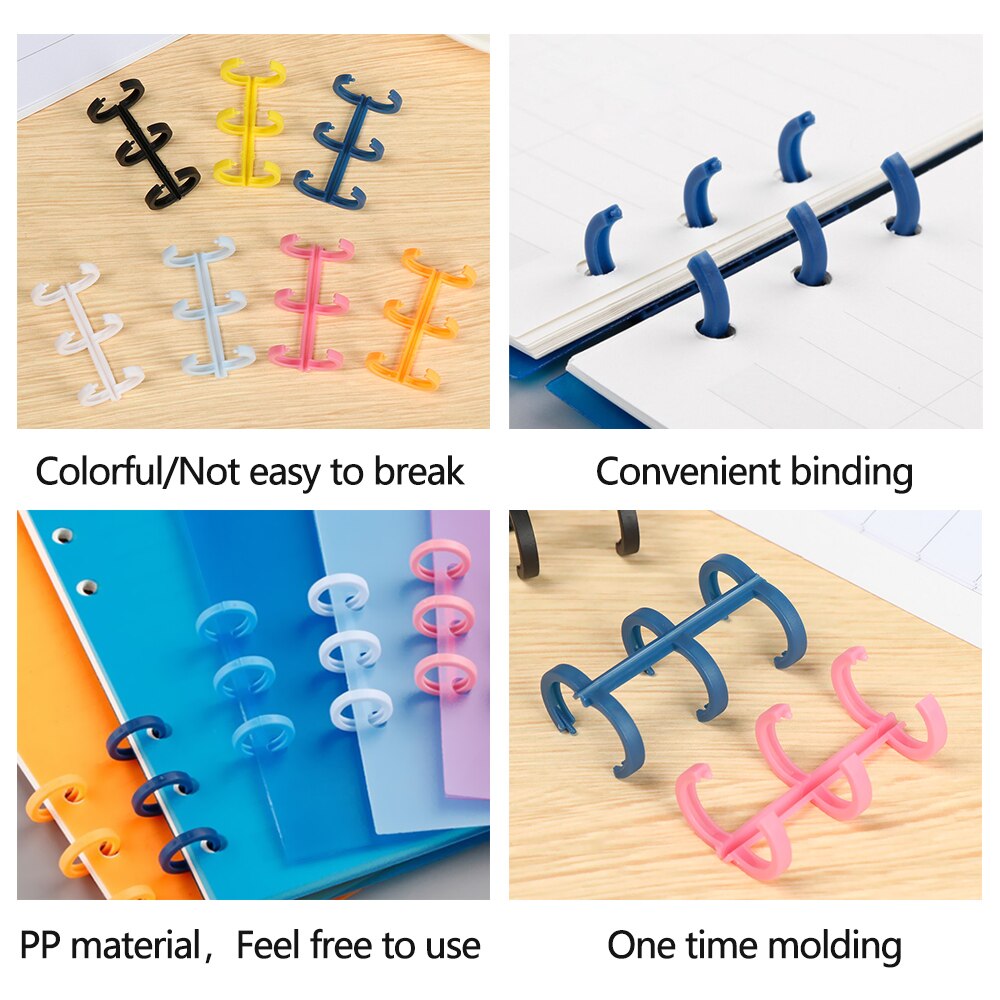 3Pcs Hervulbare Spiraal Ring Losbladige Boek Bindm... – Grandado