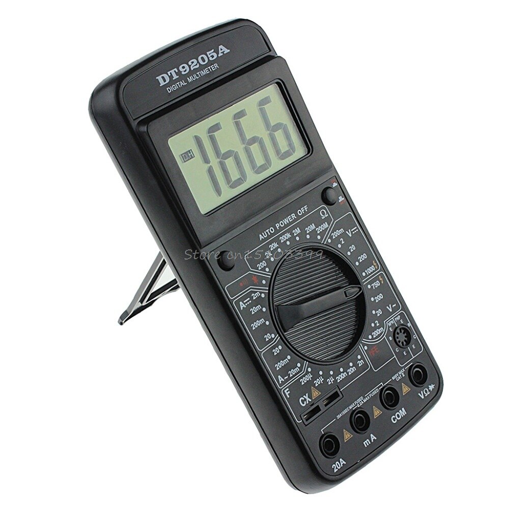 DT9205A Digital Multimeter AC/DC Voltmeter Amperem... – Vicedeal