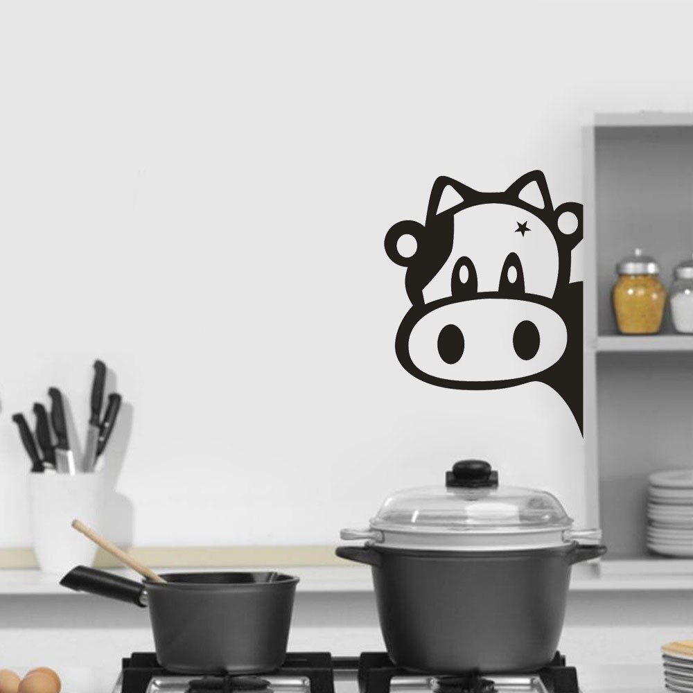 Wall Sticker Animal Cow Stickers For Kids Rooms Pl... – Grandado