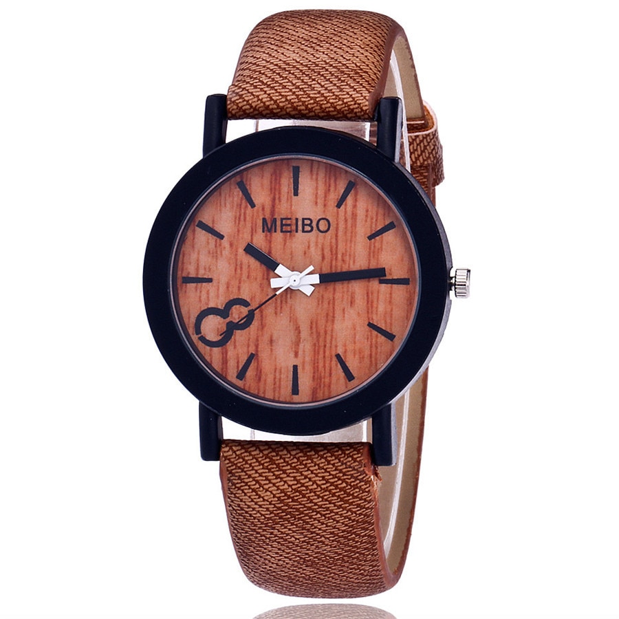 Simple watch women Vintage Modeling Wooden Quartz ... – Grandado
