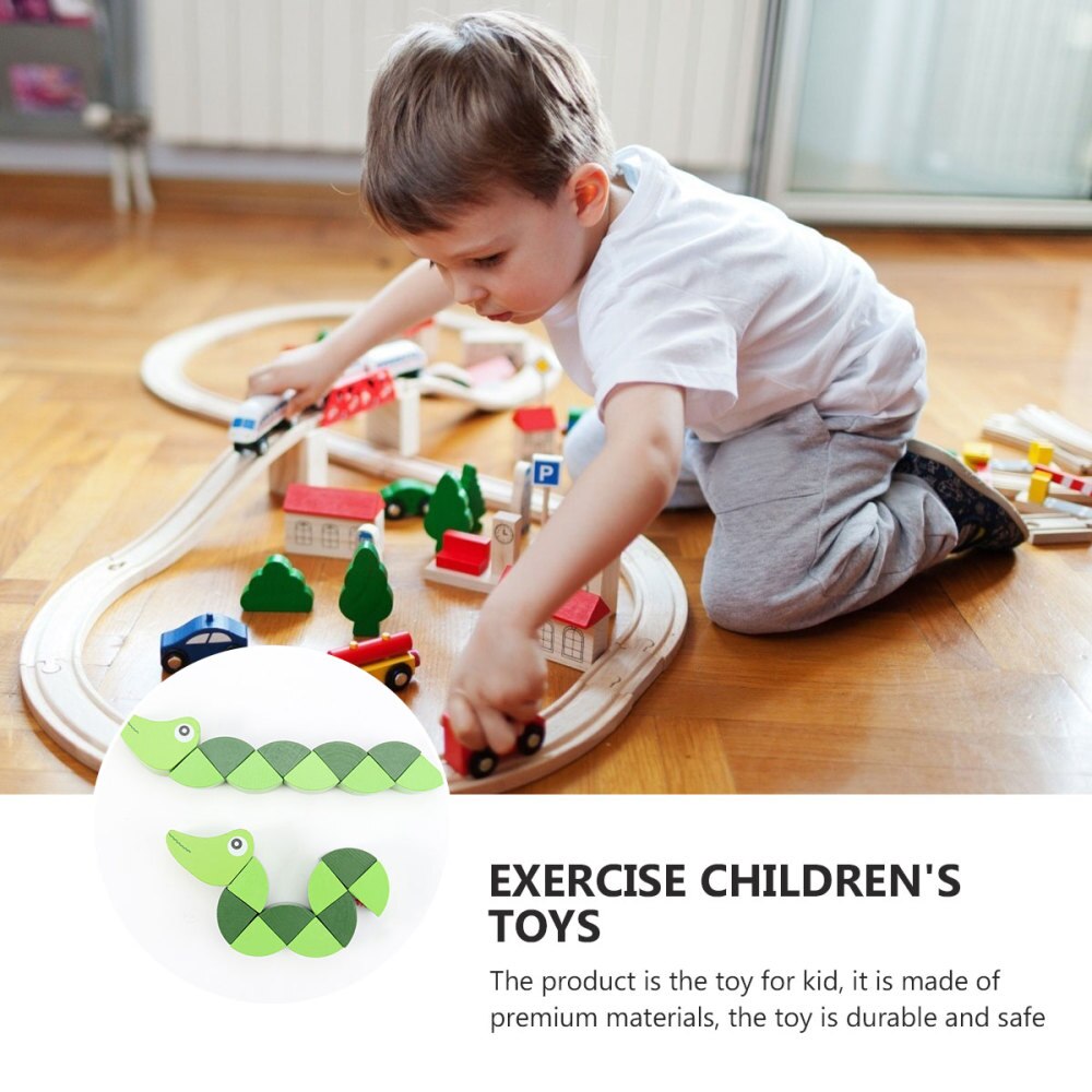 2Pcs Toy Durable Adorable Funny Wooden Educational... – Grandado