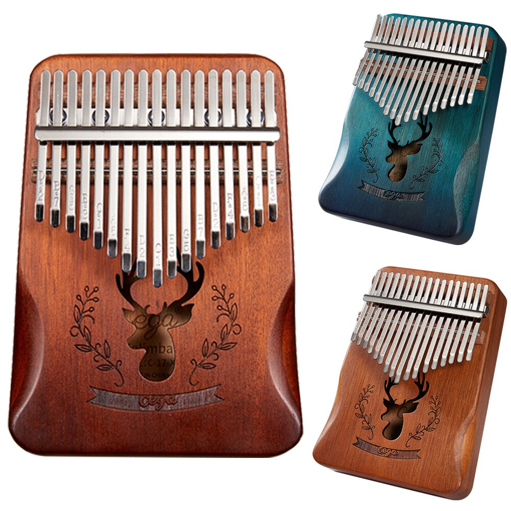 Mbira Musical Instrument Africa Finger Piano 17 Ke... – Vicedeal