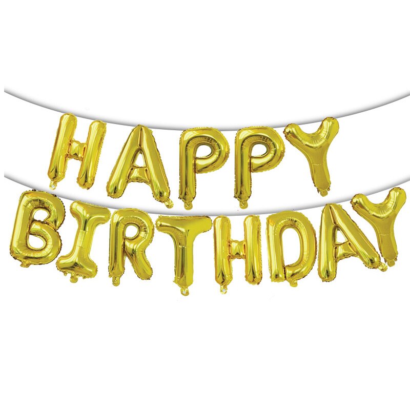 13Pcs Happy Birthday Balloon Set Colorful Party De... – Grandado