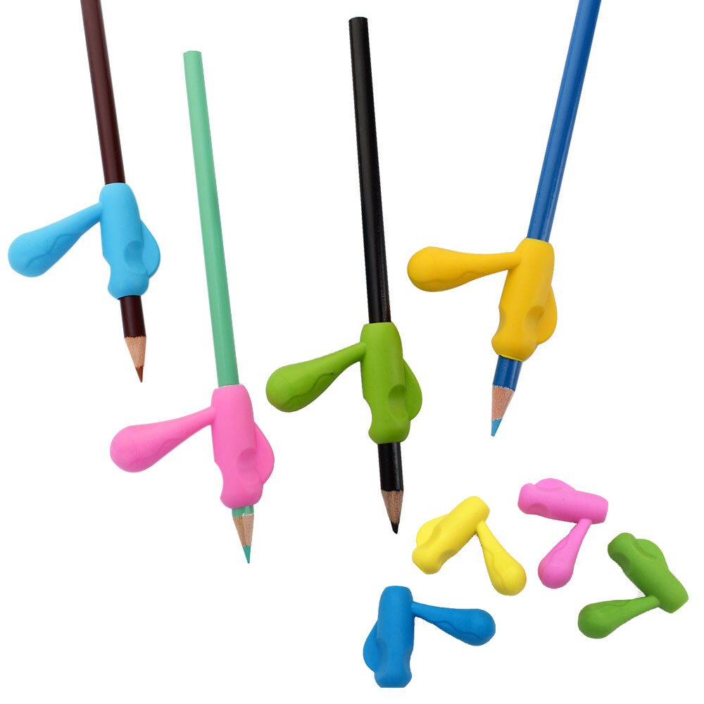 4pcs Children Writing Pencil Pen Holder Pen Writin... – Vicedeal