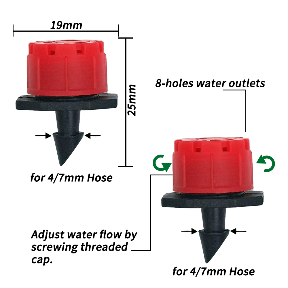 Tuin 1/4 ''Drip Irrigatie Kit Automatische Besproe... – Vicedeal