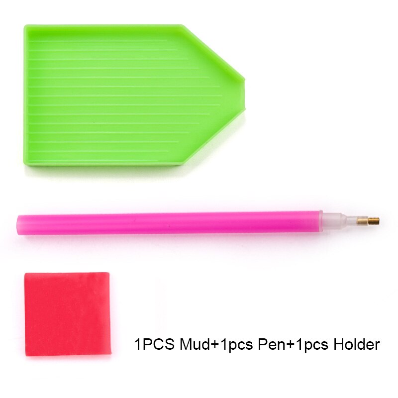 1 Set Plastic Strass Punt Pen Diy Diamant Plakken ... – Grandado