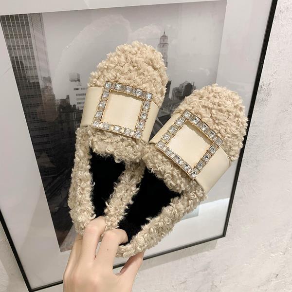 Koreanske sko dame mokasiner loafers pels afslappe... – Grandado