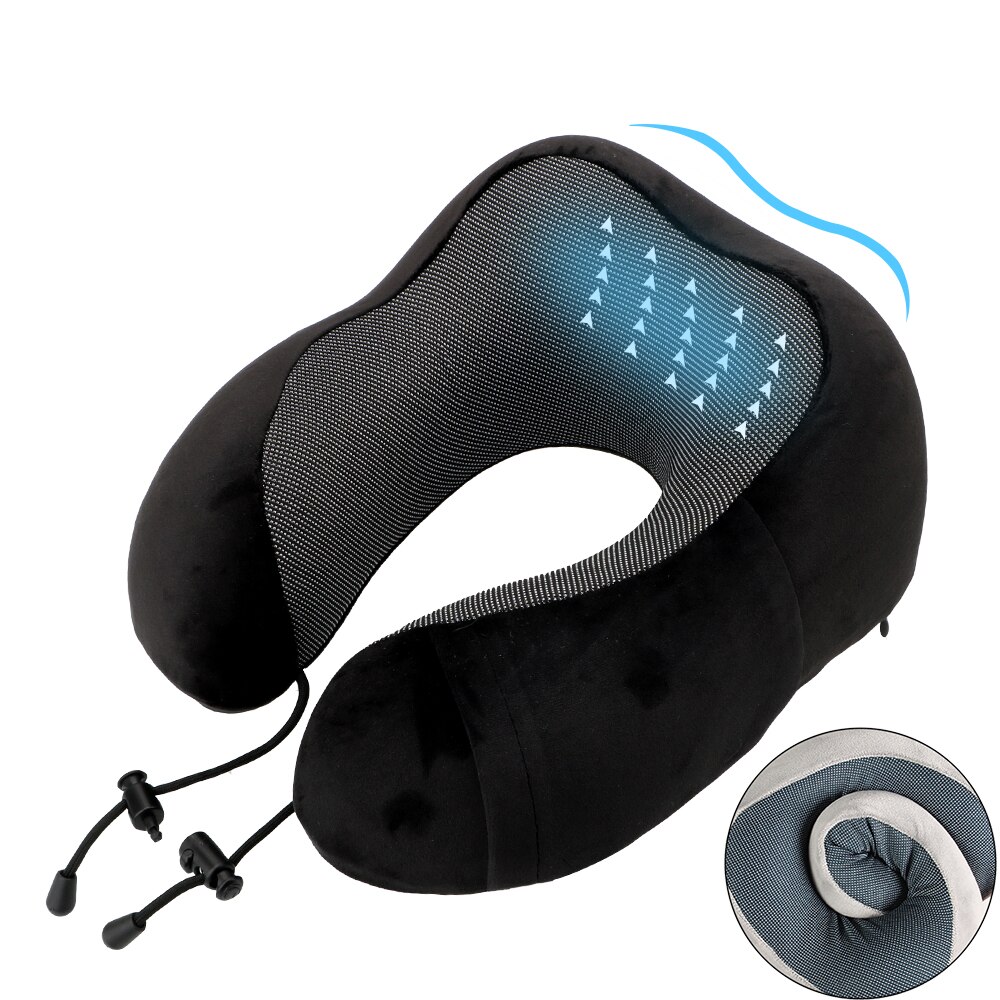 Neck Cushion U Shaped Memory Foam Travel Healthcar... – Vicedeal