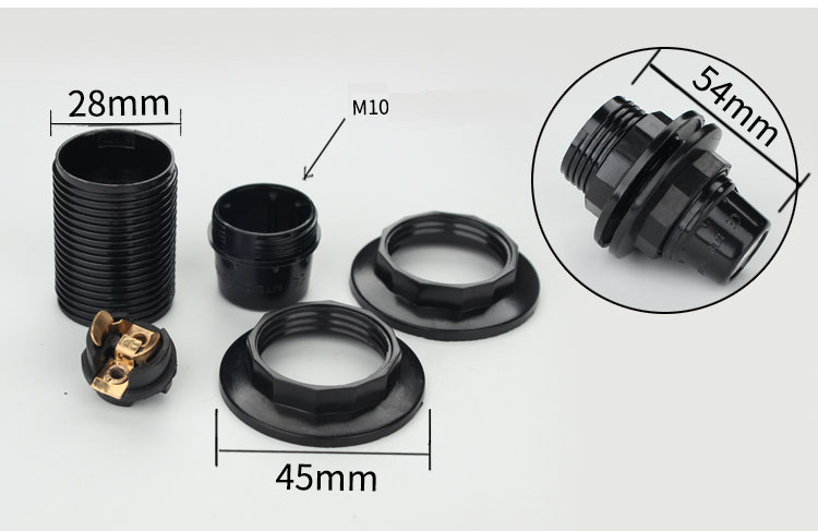 10PCS CE E14 Bakelite Lampholder DIY Table Lamp Ho... – Vicedeal