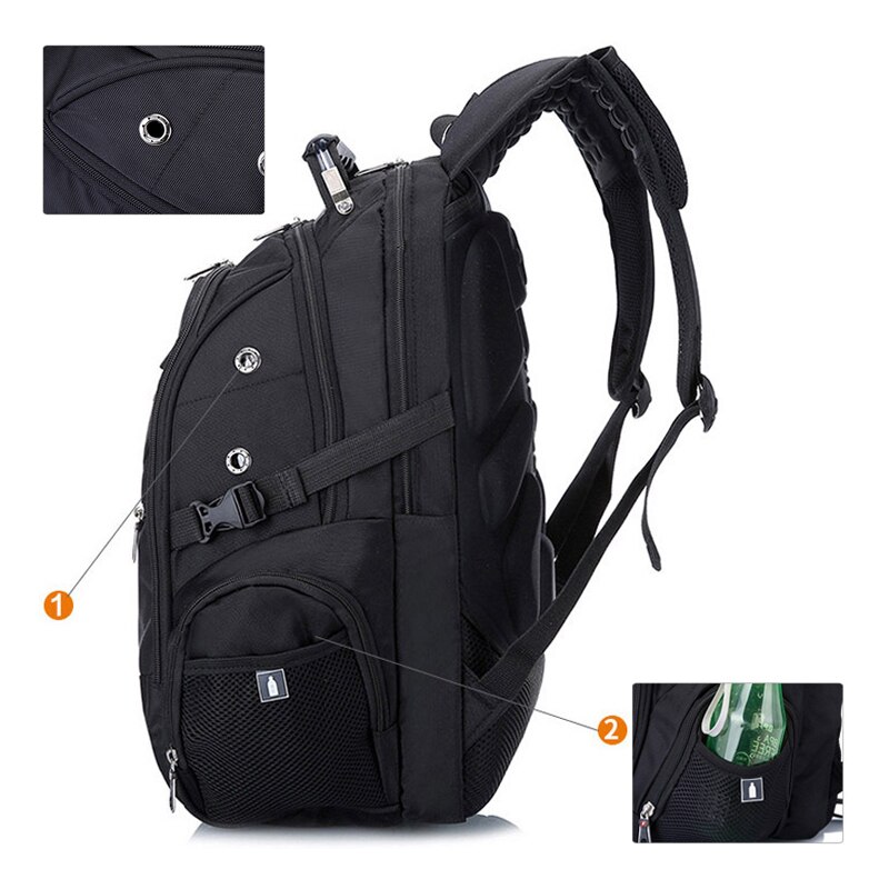 Multifunctional USB Charging Waterproof Backpack L... – Grandado