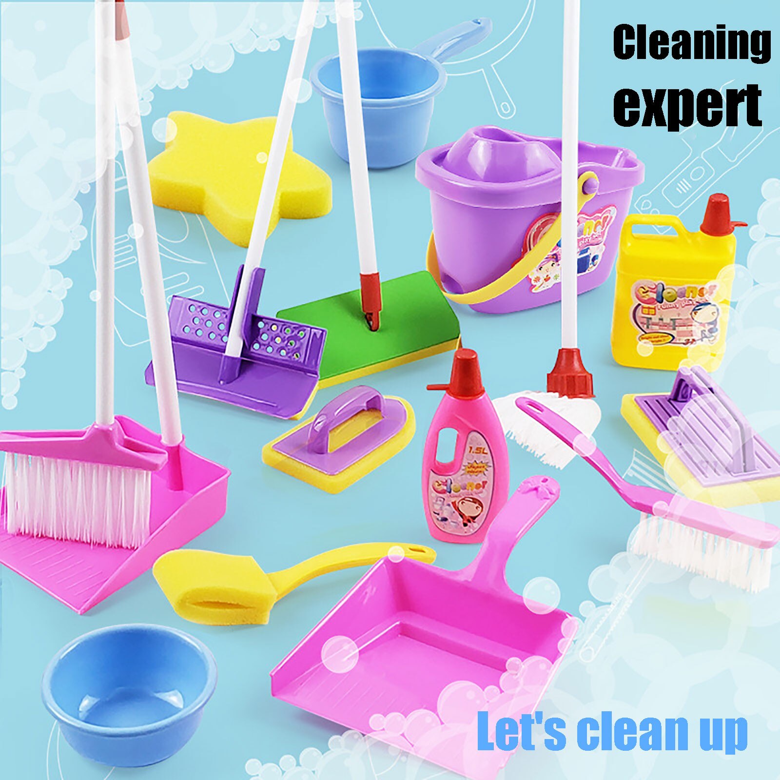 Children's Cleaning And Sanitation Toy Set Simulat... – Grandado