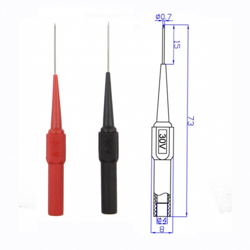 Tp4161 Instrument Test Probe 4mm Banana Socket On ... – Vicedeal