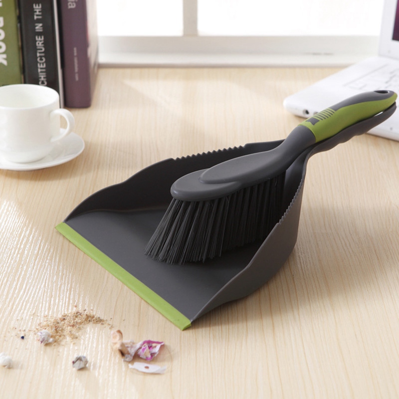 Plastic Small Broom Dustpan Set Mini Desktop Sweep... – Grandado