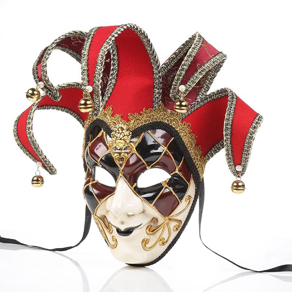 Party Crack Mask Venetian Masquerade Masks Full Fa... – Grandado