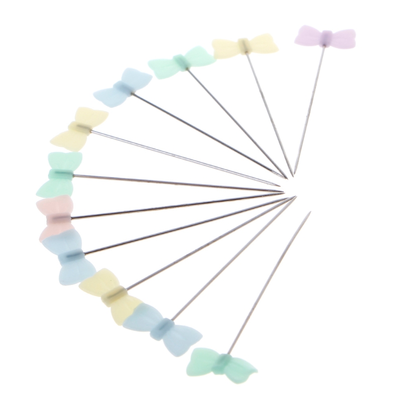 100 Pcs Push Pins Bowknot Style Positioning Needle... – Grandado
