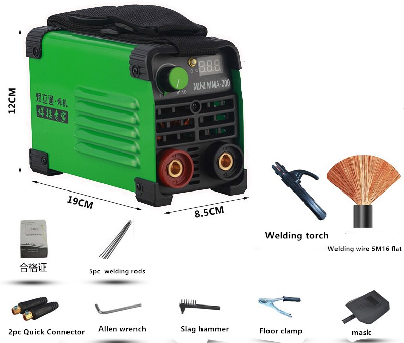 ZX7-200 mini electric welding machine full copper ... – Grandado