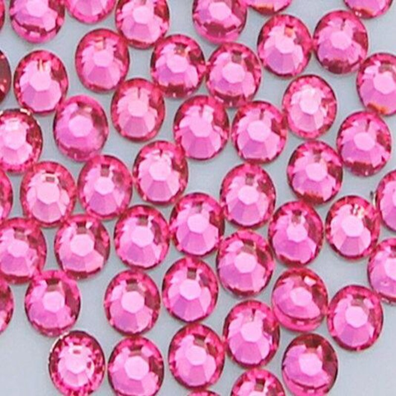 New1000 stuks 5mm Light rose rood 14 Facetten Resi... – Vicedeal