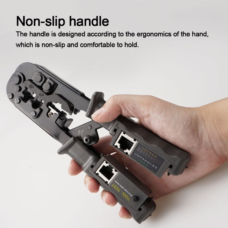 Sertisseuse de câble réseau multifonctionnelle 8P6... – Grandado