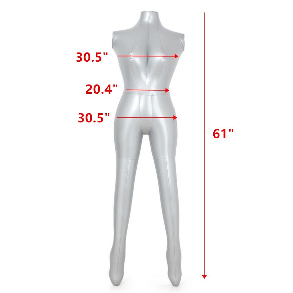 PVC Inflatable Full Body Practical Mannequin Dummy... – Vicedeal