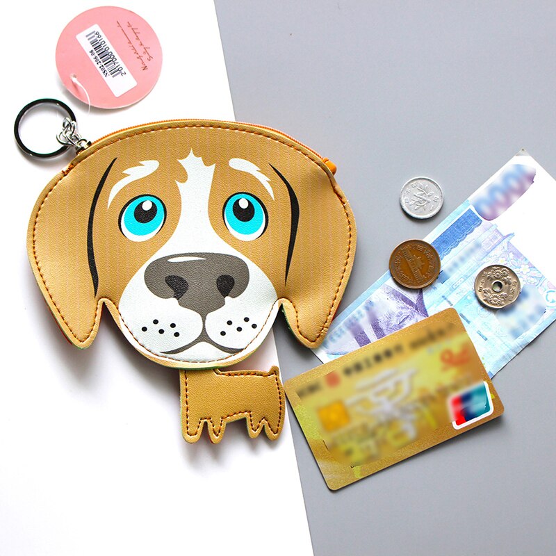 Leather Coin Purse For Kids Cartoon Animal Clutch ... – Grandado