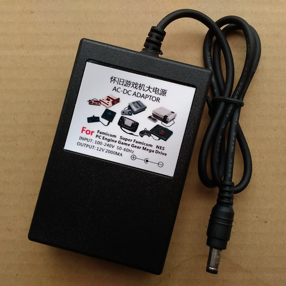 Ausgang 12V 2A AC Adapter für MD1/ FC /SFC/ PCE /G... – Grandado