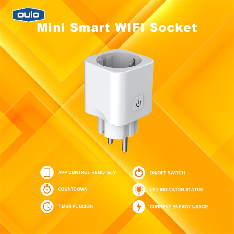 EU Smart Plug Power 10A Smart Buchse Arbeit mit Al... – Vicedeal