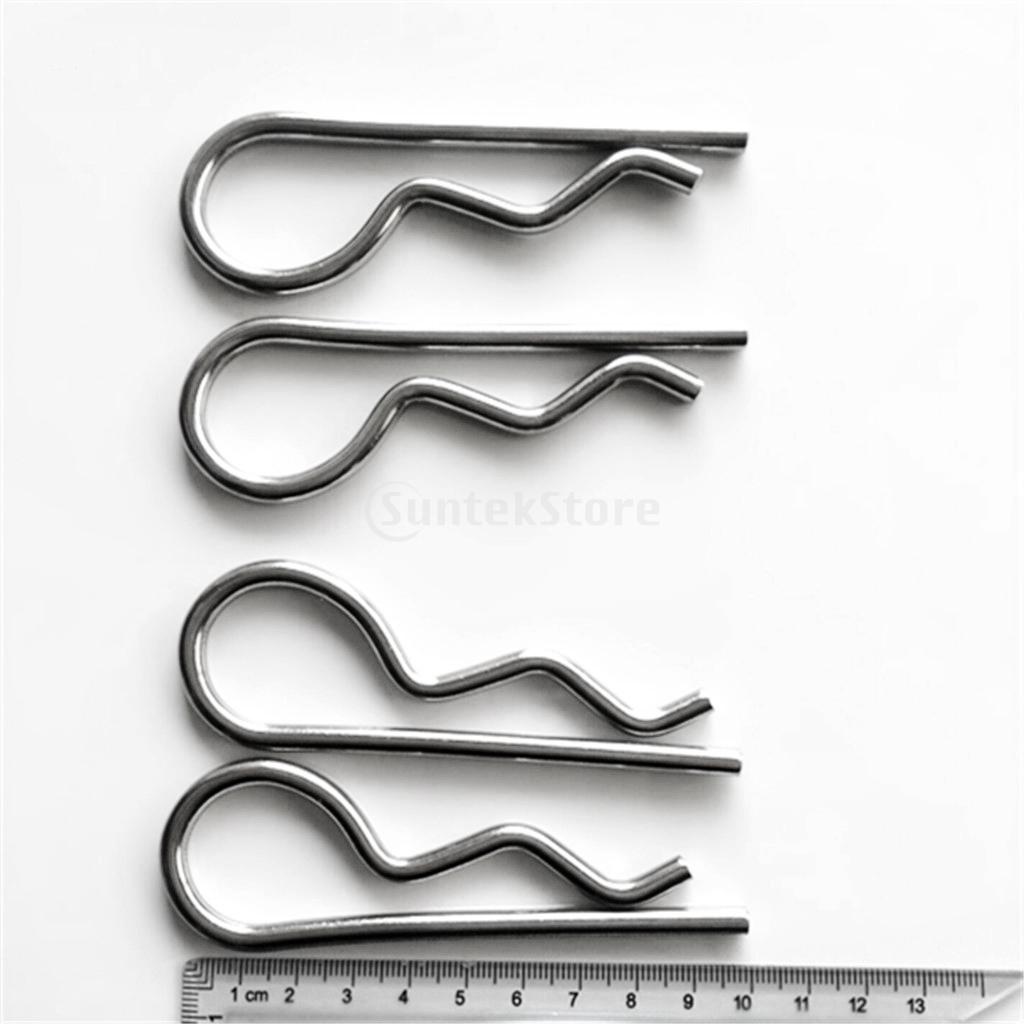 4 Pcs Stainless Steel R Clips Retaining Spring Hit... – Grandado