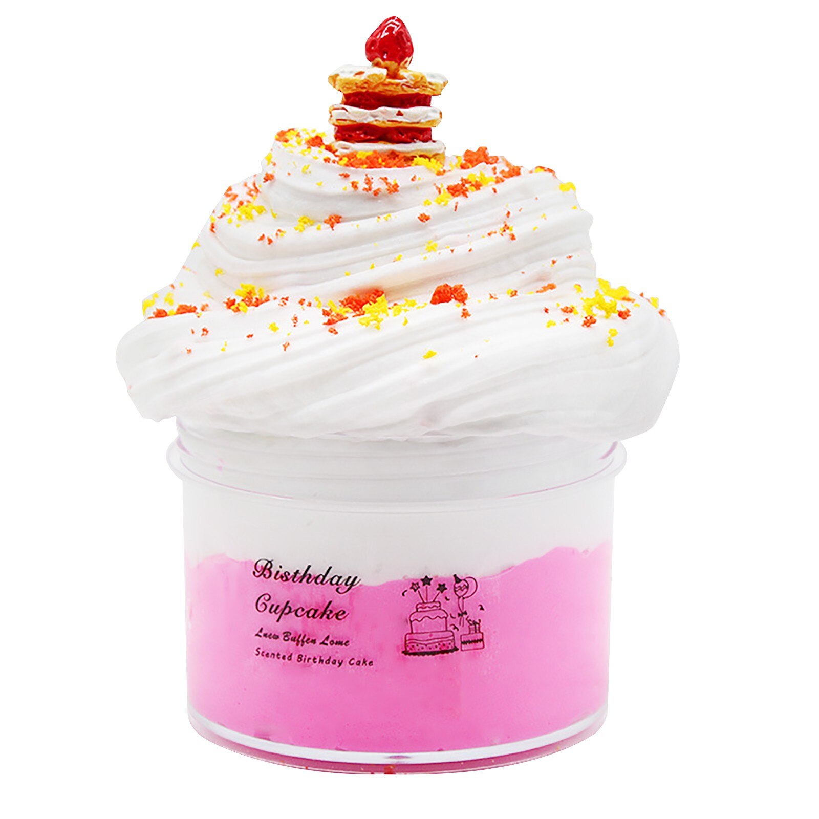 1Pc Slime Kits Pluizige Boter Slime Fruit Slime Su... – Vicedeal