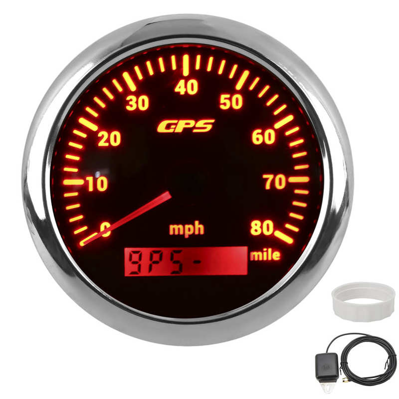 GPS Speedometer MPH Display Curved Glass for Car M... – Grandado