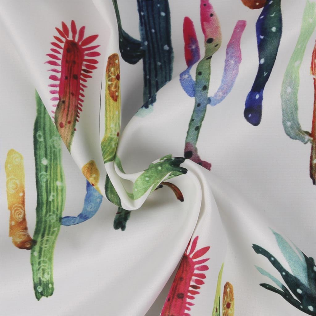 Cactus vintage stof Retro stijl stof Calico satijn... – Vicedeal