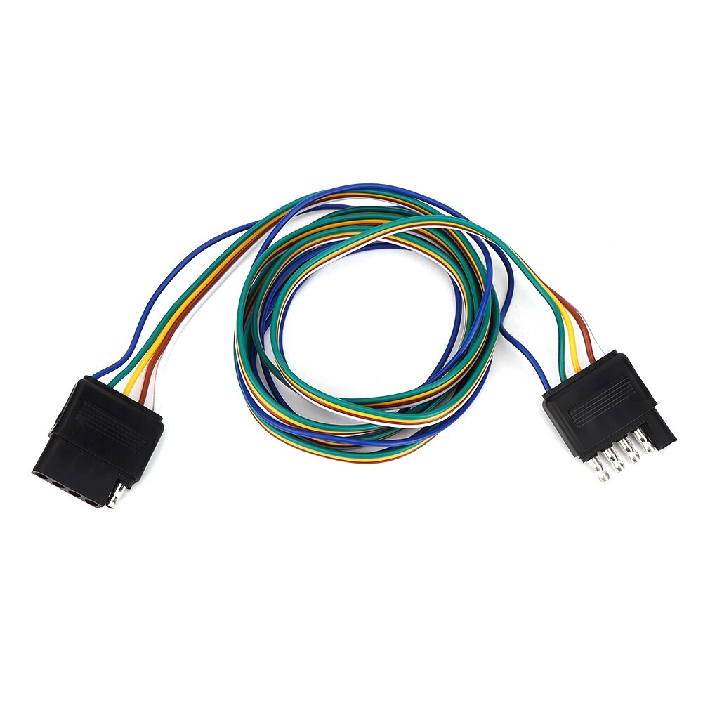 5-Pin Flat Connector Plug 72in Color Coded Wires W... – Vicedeal