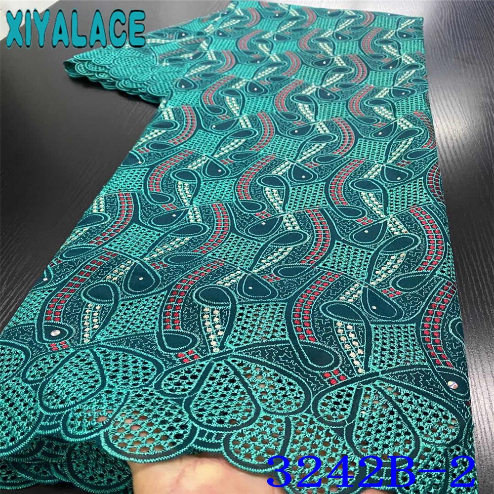 XIYALACE African Lace Fabric Swiss Voile Lace Fabr... – Grandado