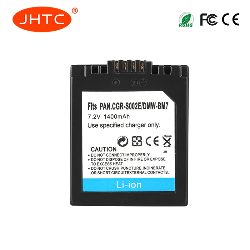 CGAS002 Batterie CGA-S002 Battery For Panasonic DM... – Grandado