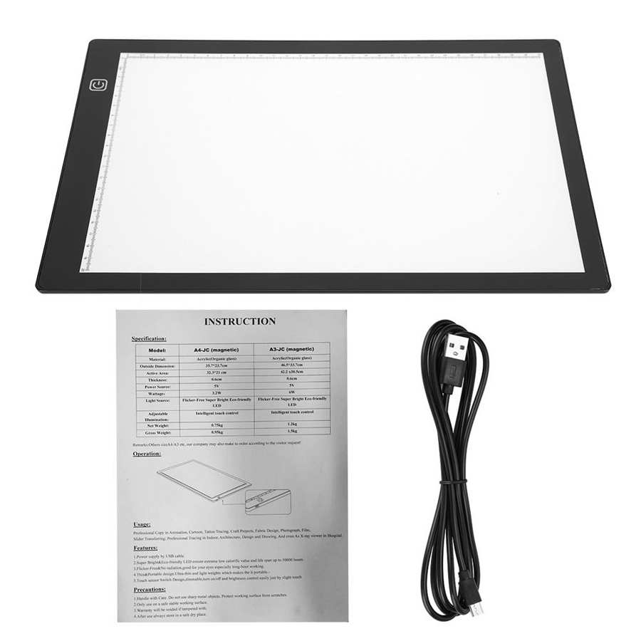 Copy Board A4 LED Light Transparent Animation Draw... – Vicedeal