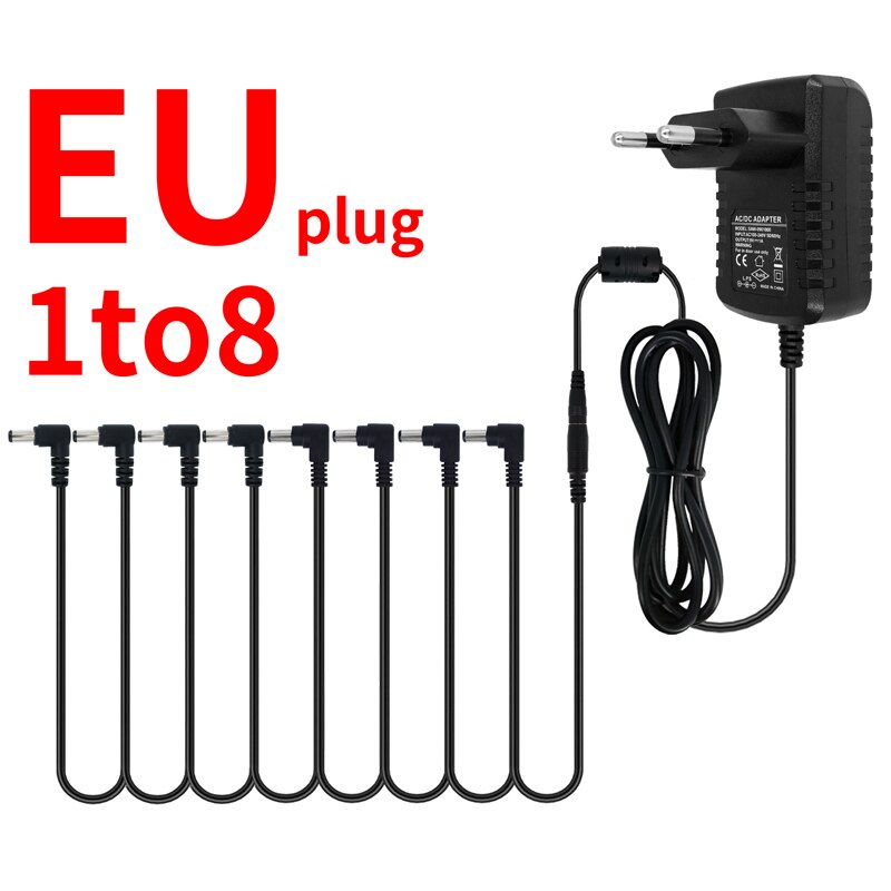 8 Way Electric Guitar Effect Pedal Power Supply ac... – Vicedeal