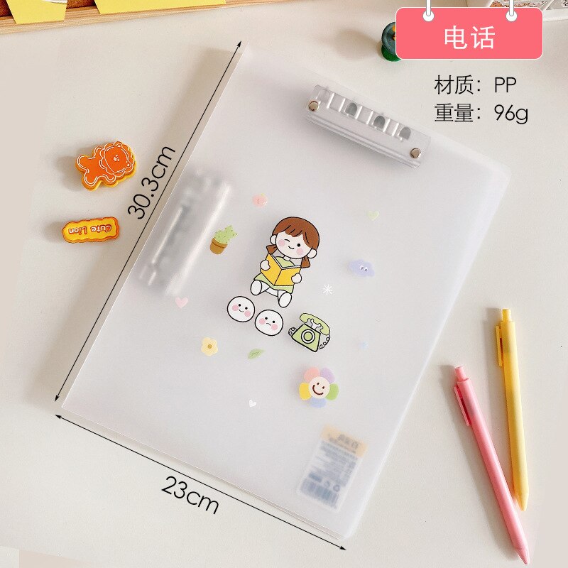 A4 Dubbele Bestandsmap Organisator Transparante Pl... – Grandado