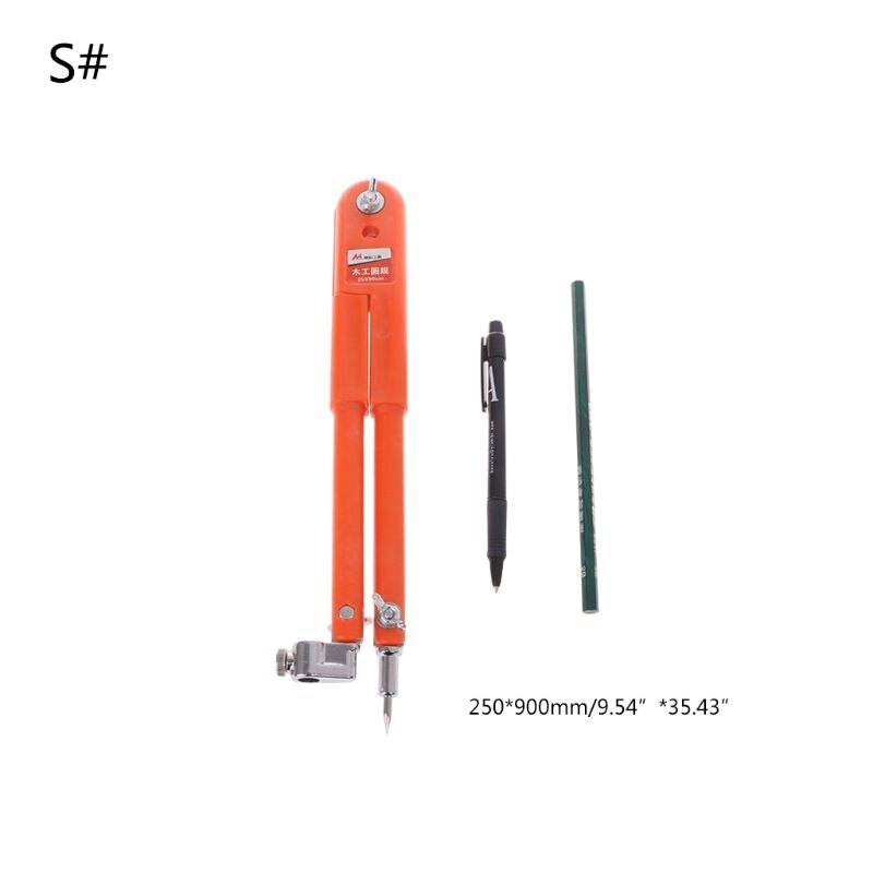 Compás de lápiz de precisión para carpintero, divi... – Grandado