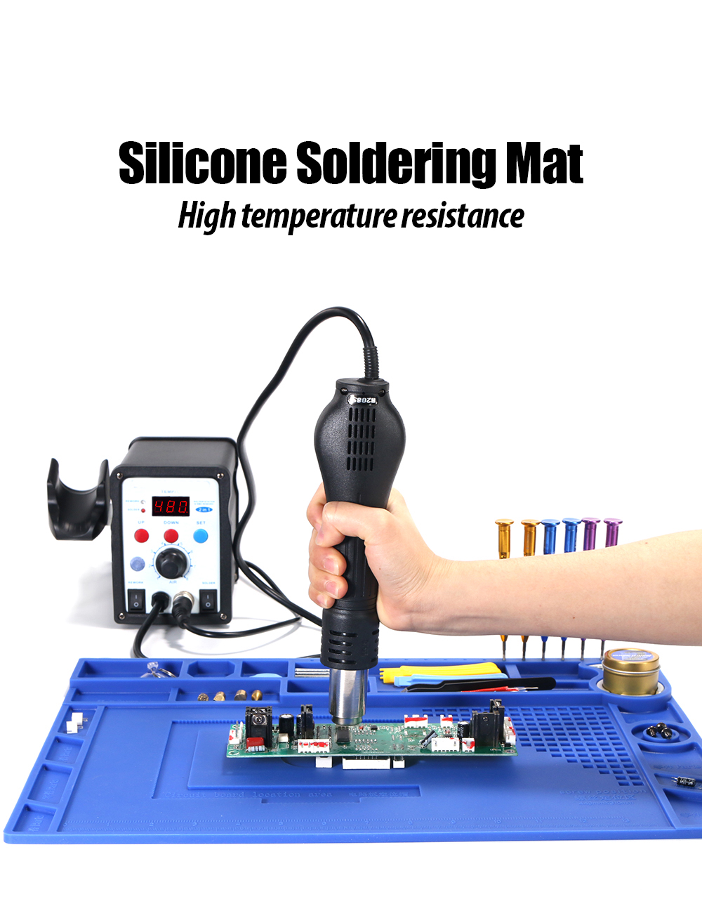 Heat Insulation Pad High Temperature Silicone Mat ... – Grandado