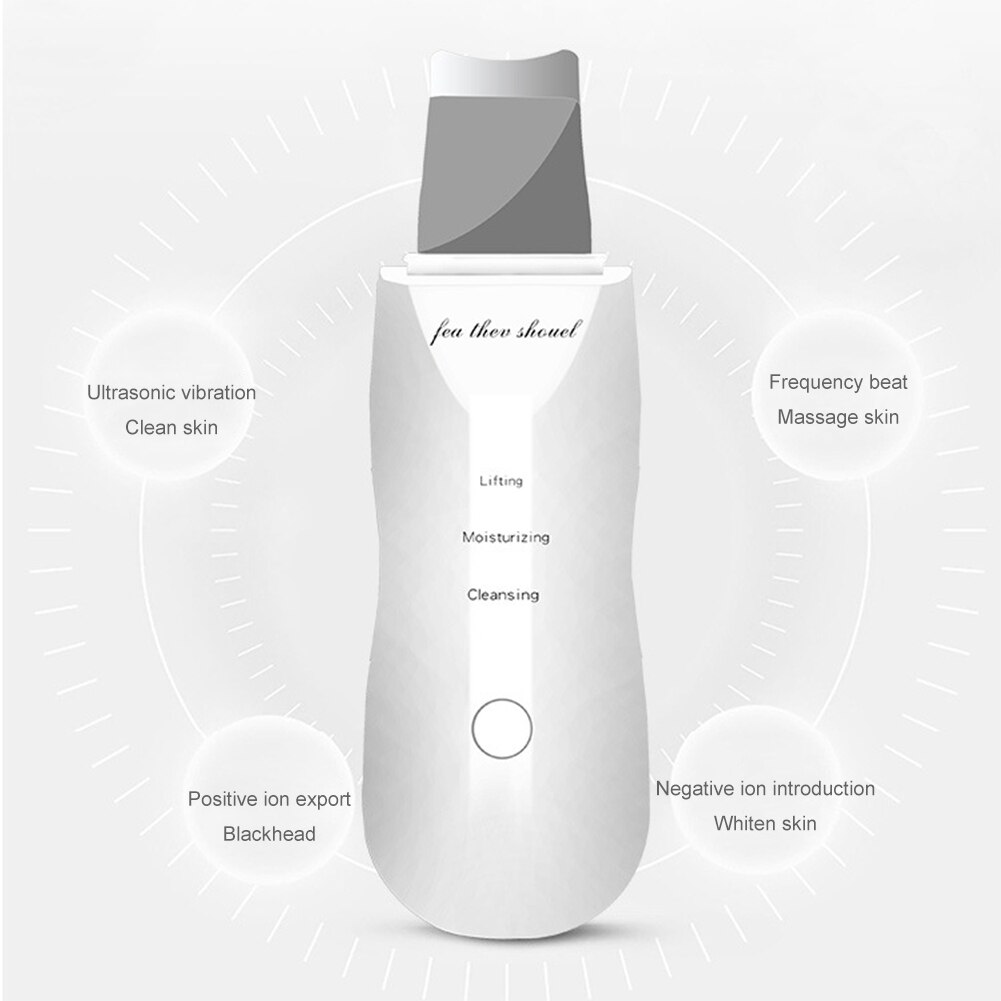 Ultrasonic Skin Scrubber Deep Face Cleaning Machin... – Grandado