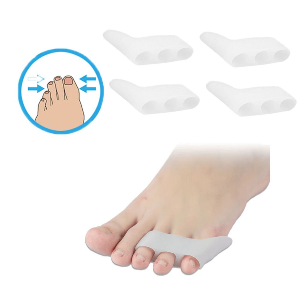 2 Pairs Of Toe Separators Toe Straighteners Soft T... – Vicedeal