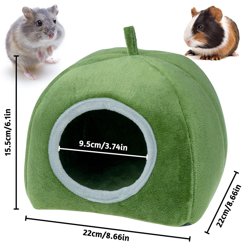 Hamster hus marsvin bur hamster bomuld hus lille d... – Grandado