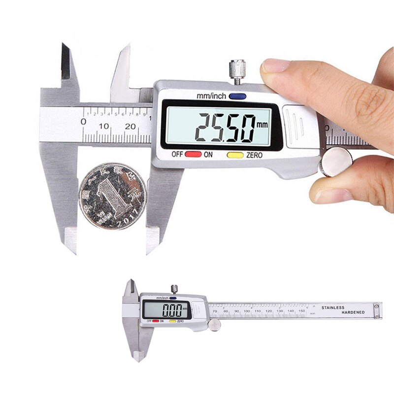 Stainless Steel Electronic Digital Vernier Caliper... – Grandado