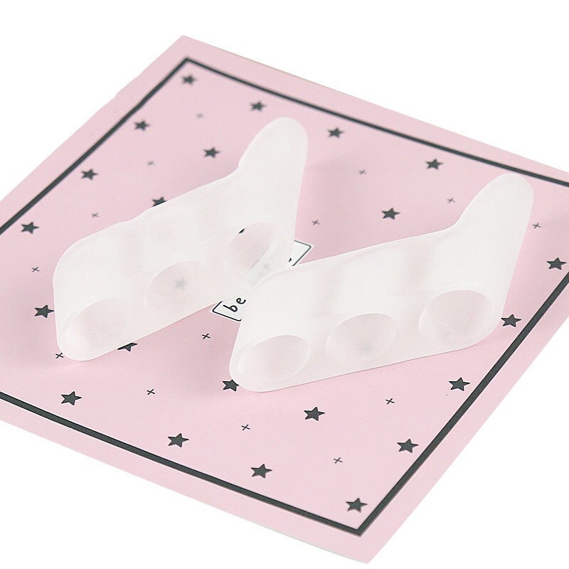2pcs Three-hole Little Toe Separator Transparent B... – Vicedeal