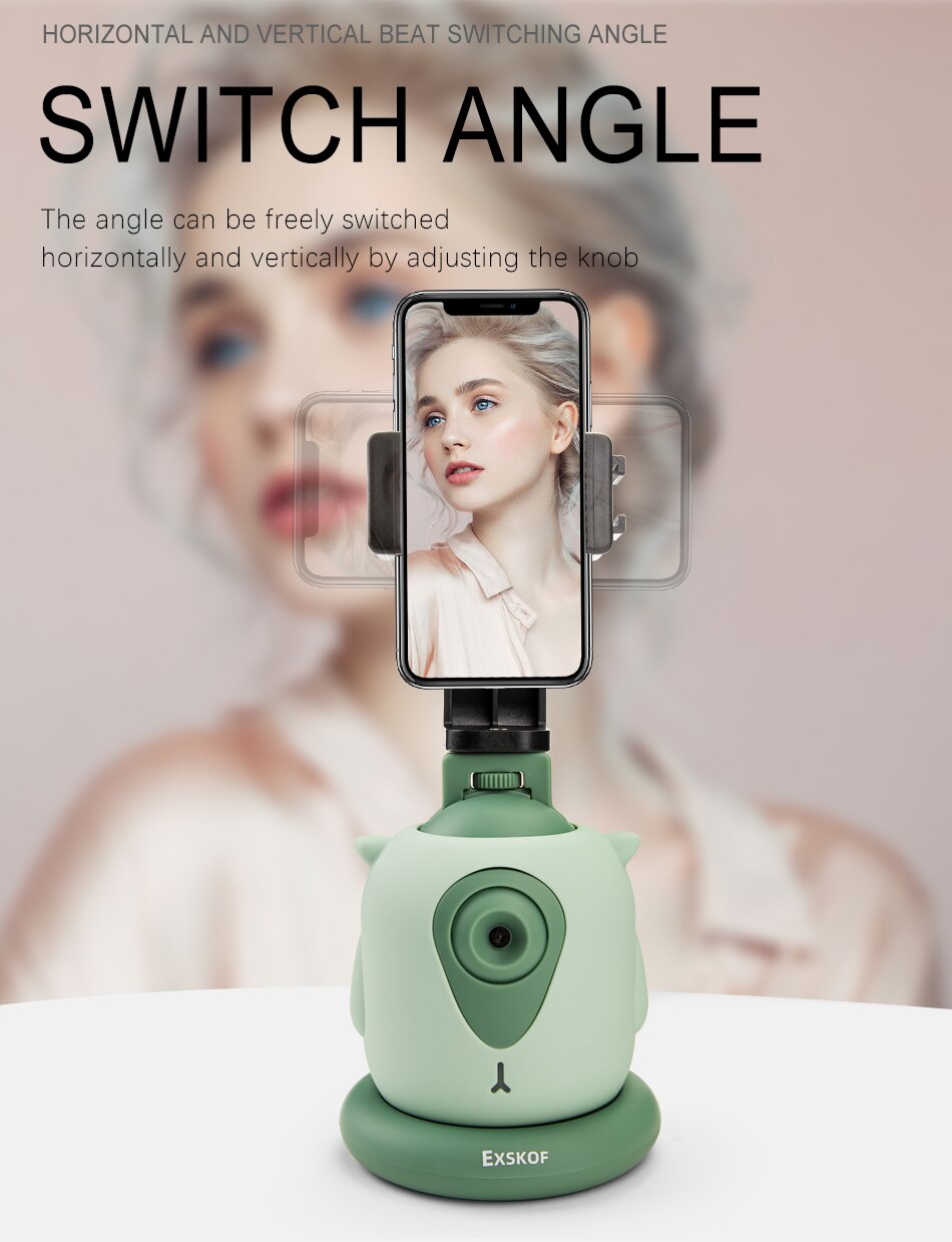EXSKOF Smart Shooting Gimbal Selfie 360 Rotation A... – Vicedeal