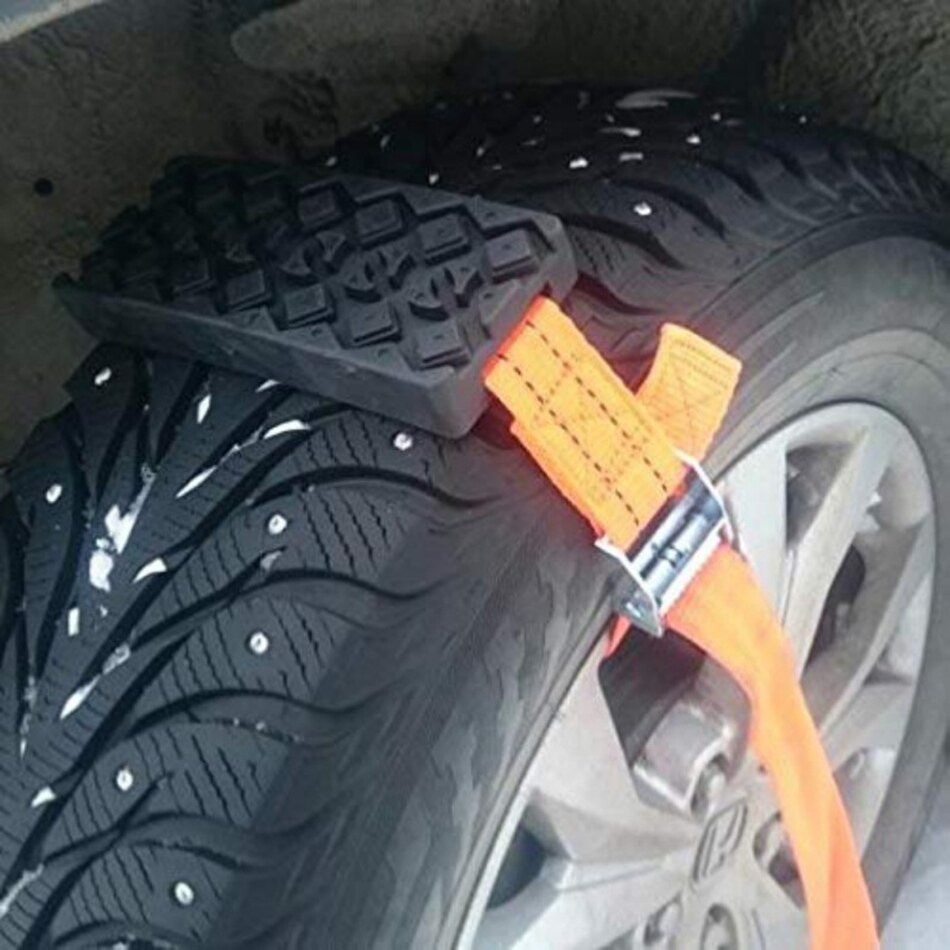Universele Rubber Sterke Anti-Slip Autoband Tracti... – Vicedeal