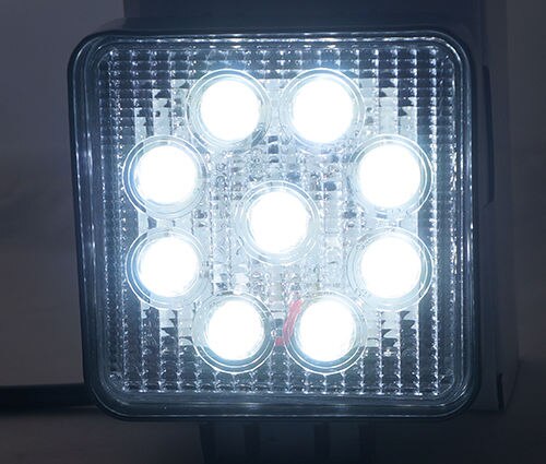 Square 27W 9 LED Work Working Spot Light for Light... – Grandado